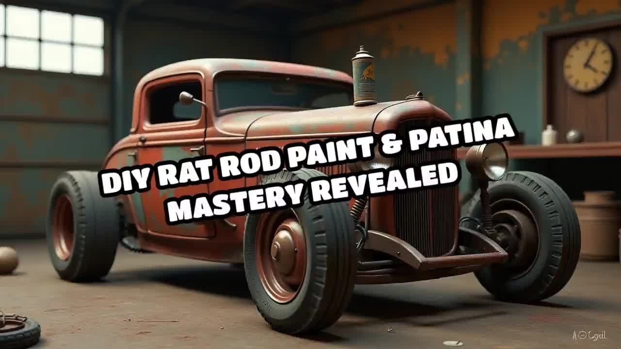 DIY Rat Rod Paint & Patina Mastery Revealed - YouTube