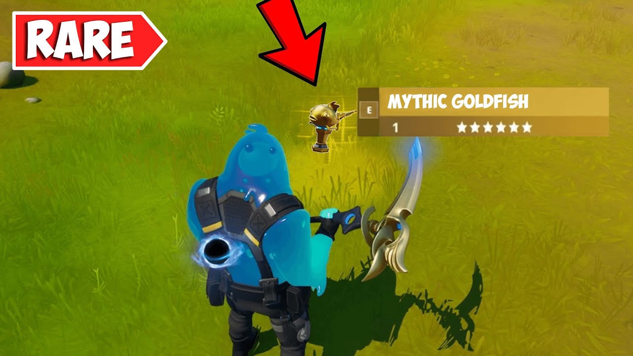 The First Mythic Goldfish has been FOUND in Fortnite... (0.0001% CHANCE ...