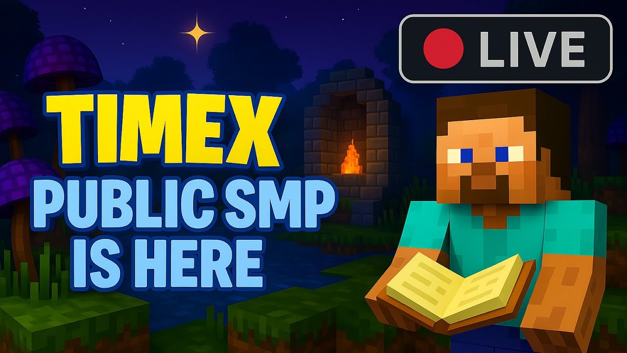 🔴Live New Magic Smp Is Here Minecraft Public Smp Live Stream in Hindi ...