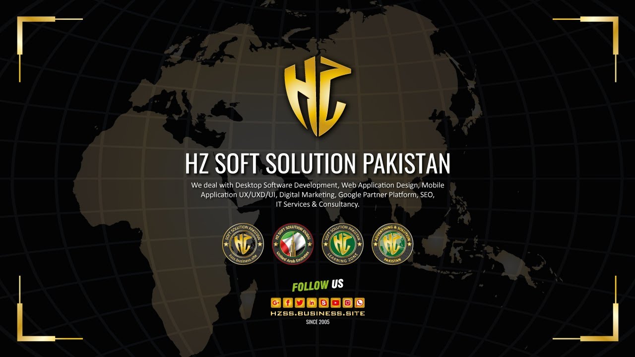 HOW CAN WE GET HZ SOFT SOLUTION PAKISTAN SERVICES IN ABROAD? - YouTube