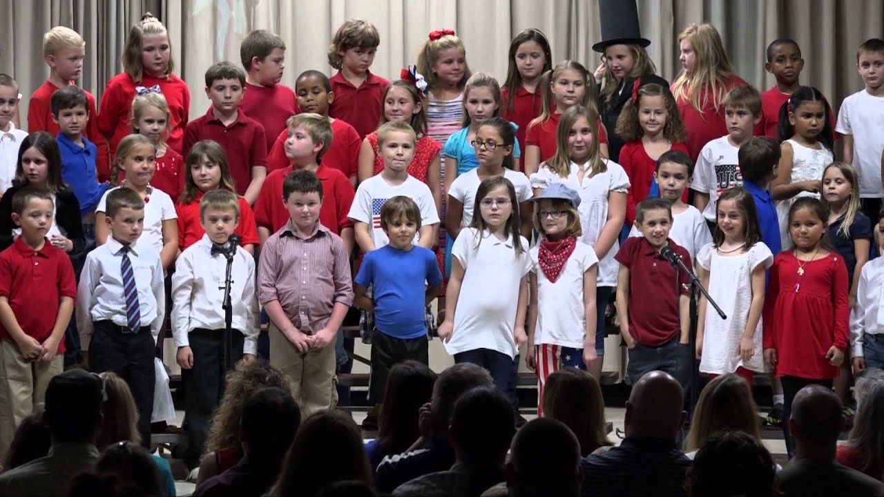 Interlachen Elementary Veterans Day Program 11-11-2015 - YouTube