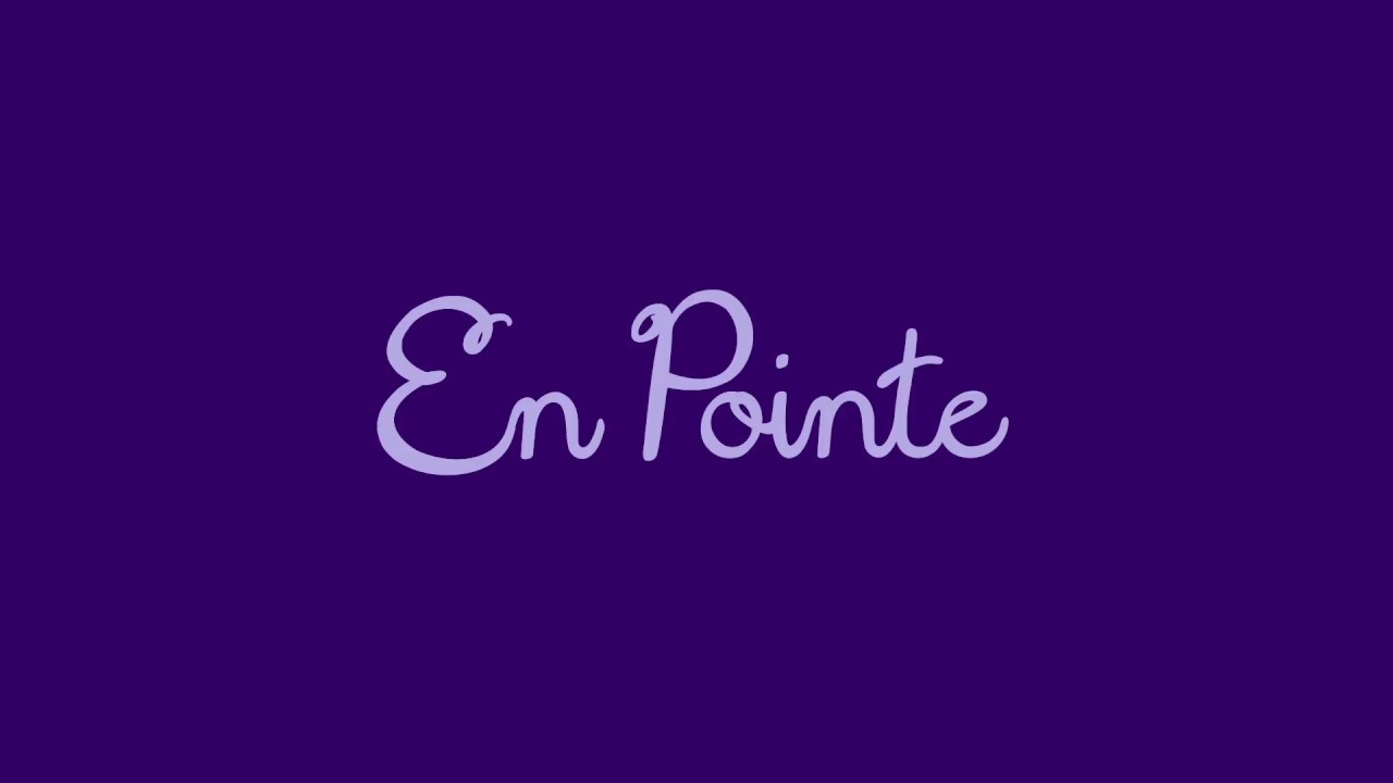 En Pointe — Animated Logo - YouTube