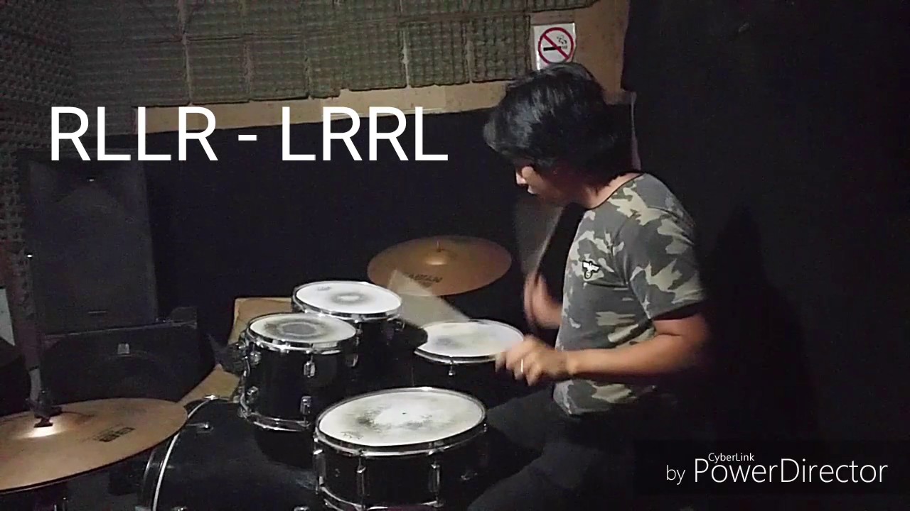 Drum Lesson - Inverted Paradiddle RLLR LRRL - YouTube