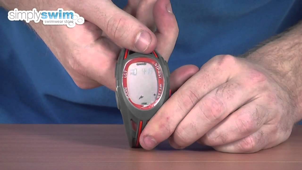 Speedo Mens Curved 150 Lap Swim Watch - www.simplyswim.com - YouTube
