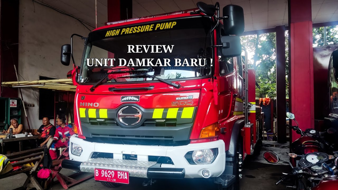 Review Unit damkar baru High Pressure Pump Stick Agent #firetruck # ...