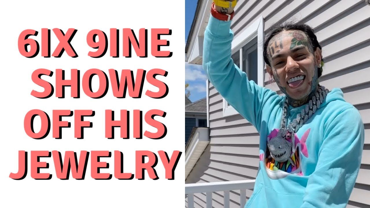 6ix 9ine flexing his new jewelry! #6ix9ine #Gooba - YouTube