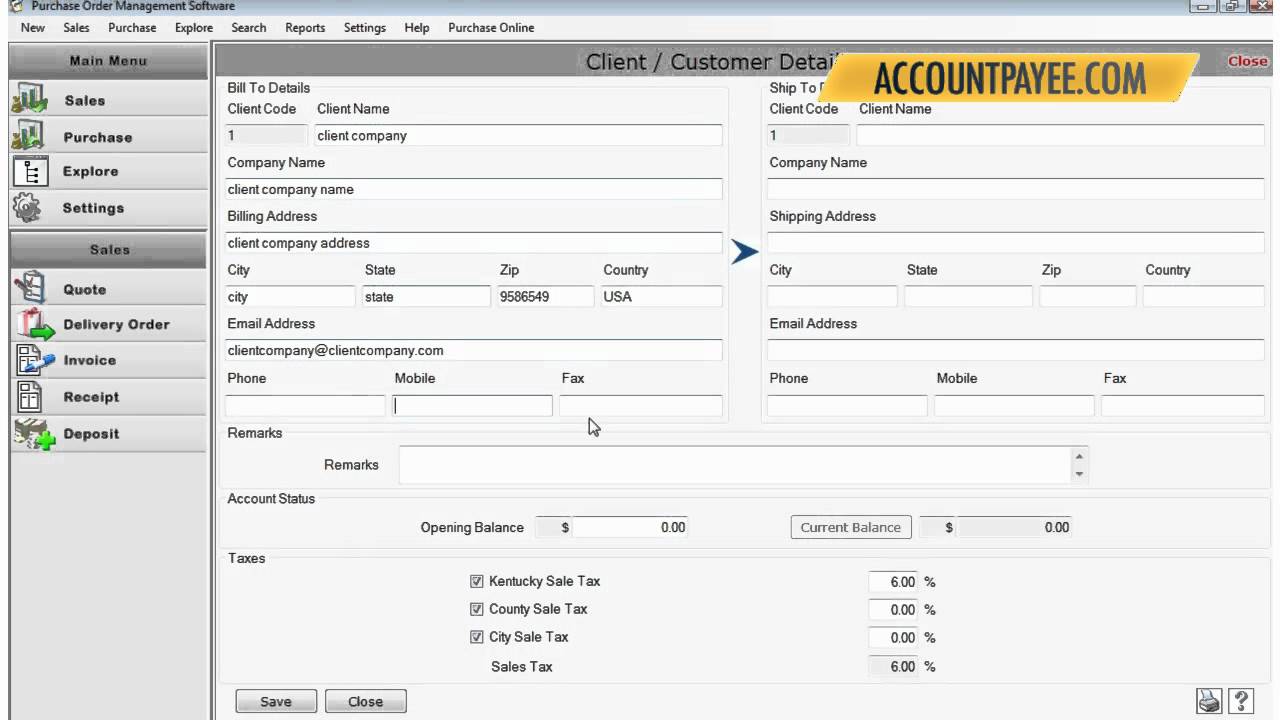 Inventory software barcode card maker manage account payee books stocks ...