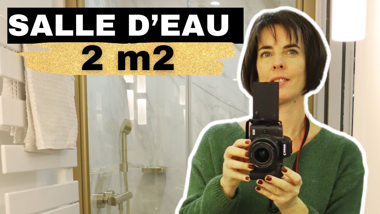 Mini salle de bain 2m2 : présentation d’un projet déco bien réel ...