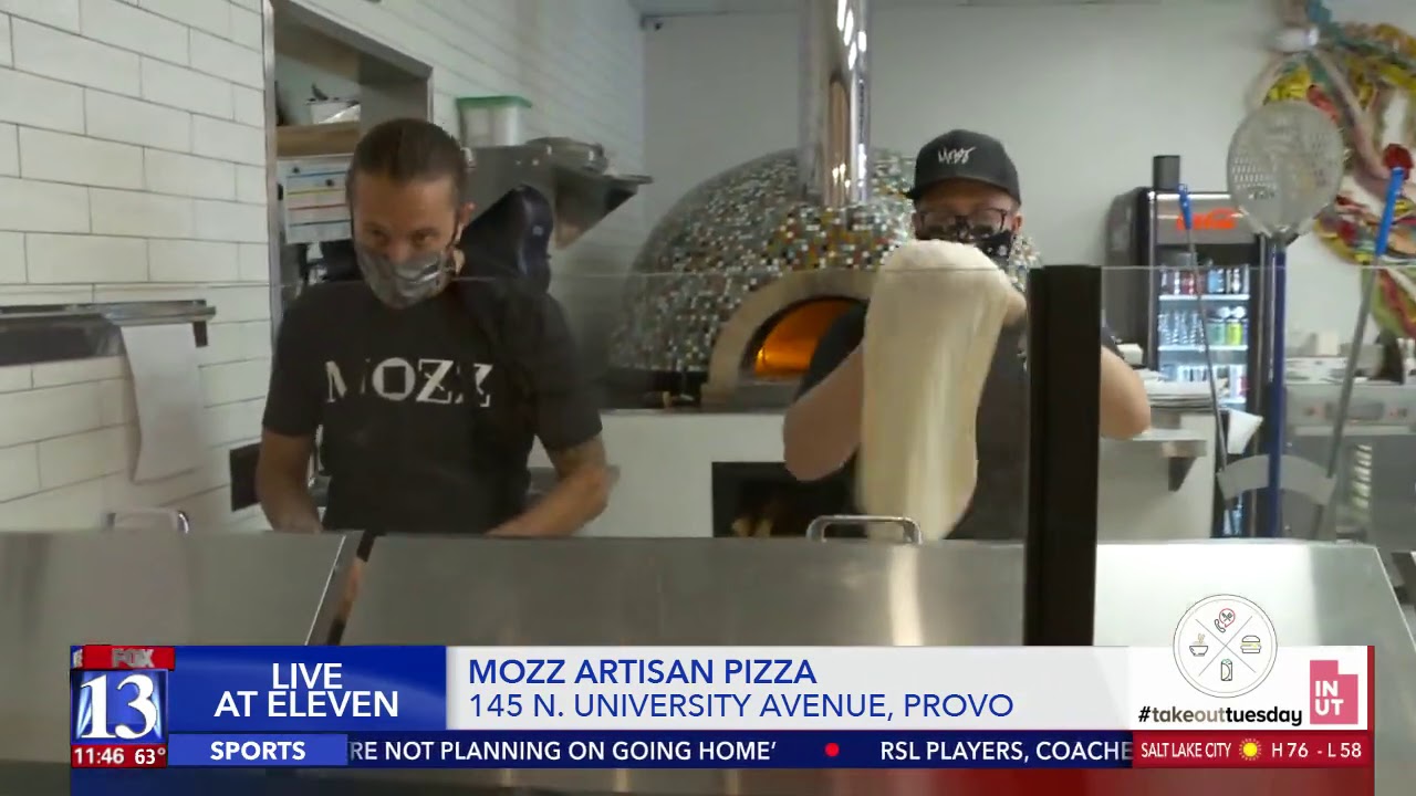 Dine In Utah – Take Out Tuesday – Mozz Artisan Pizza - YouTube