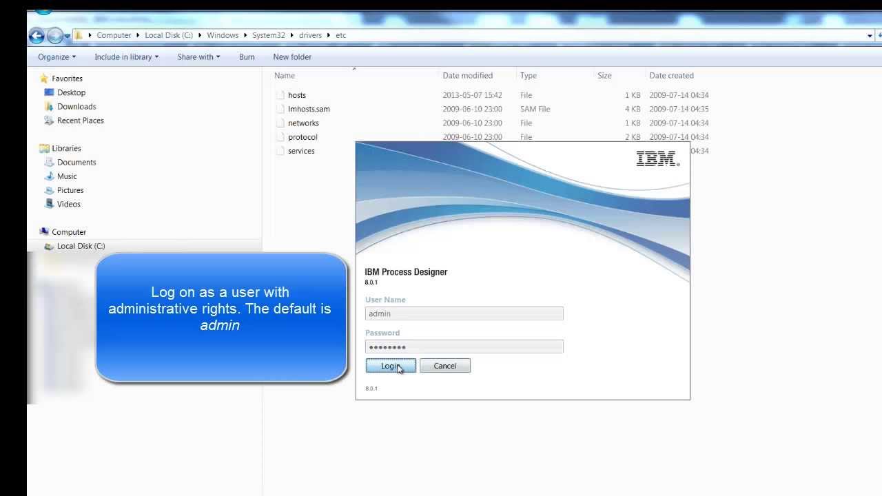 Downloading and launching IBM Process Designer - YouTube