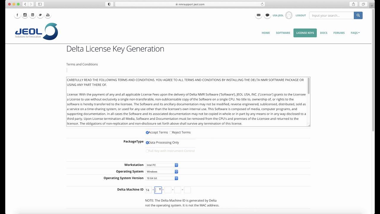 Delta License Key Generation - YouTube