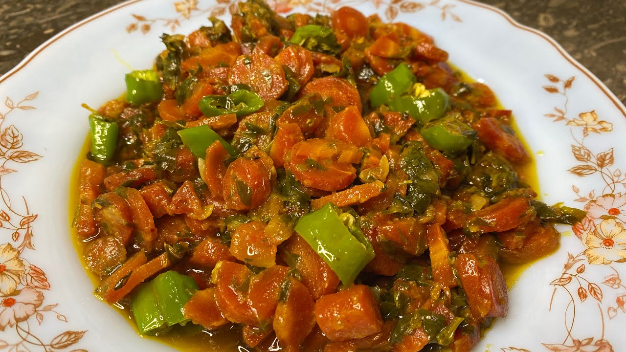 Gajar Methi | Gajar Methi Ki Sabzi | Carrot And Fenugreek Leaves ...
