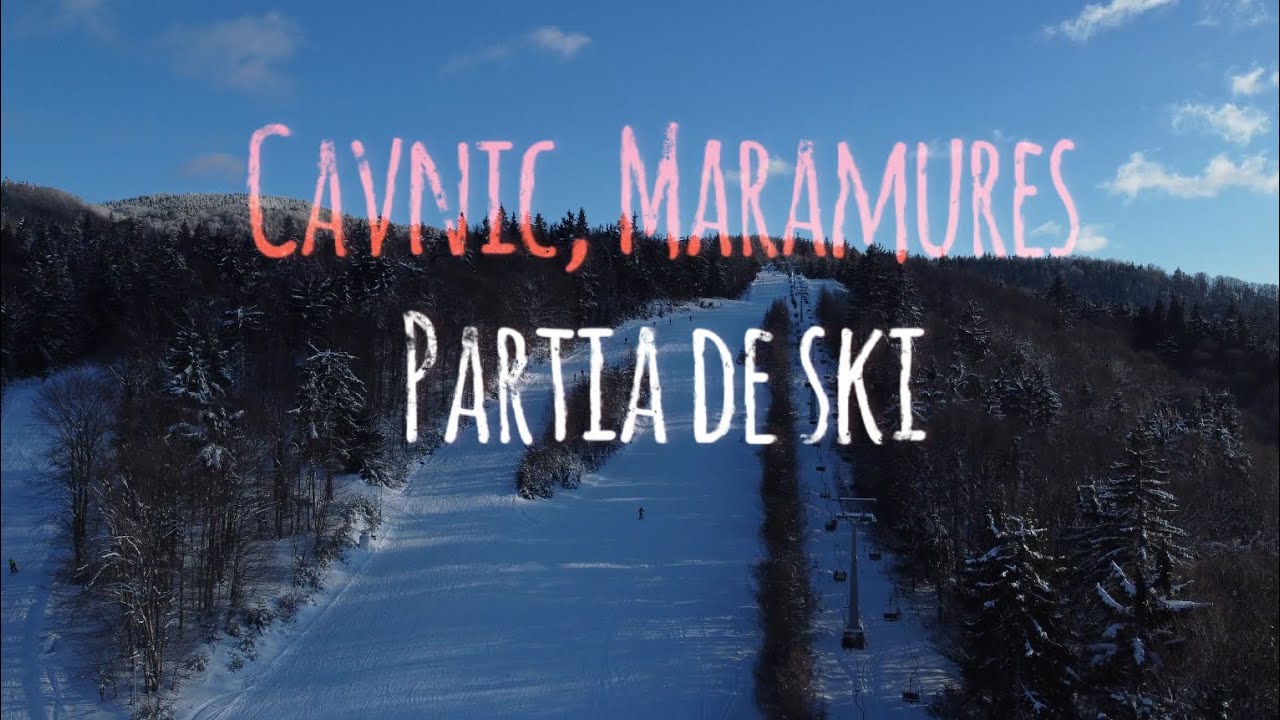Cavnic, Maramures, Partia de ski - YouTube