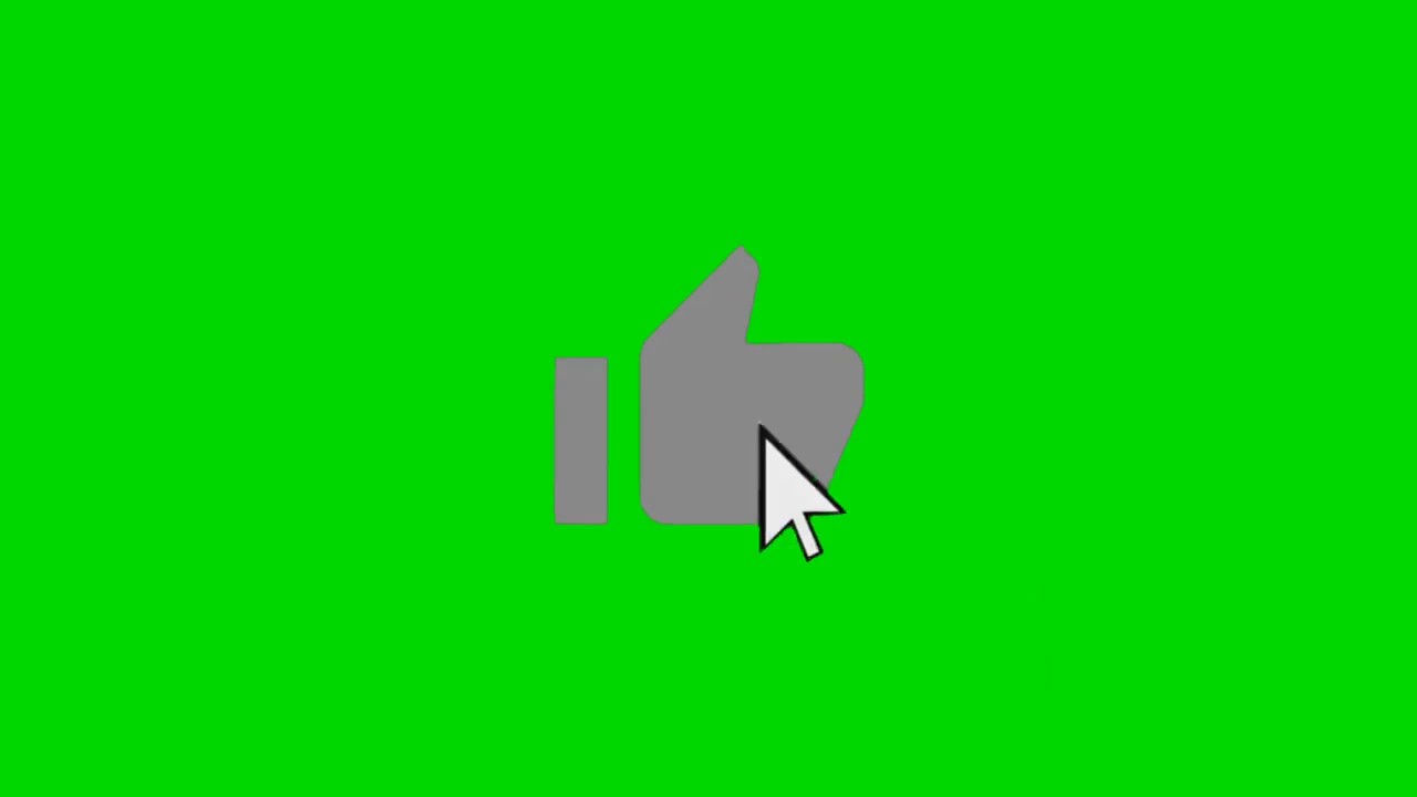 FOND VERT BOUTON S ABONNER + LIKE ANIMATION hd - YouTube