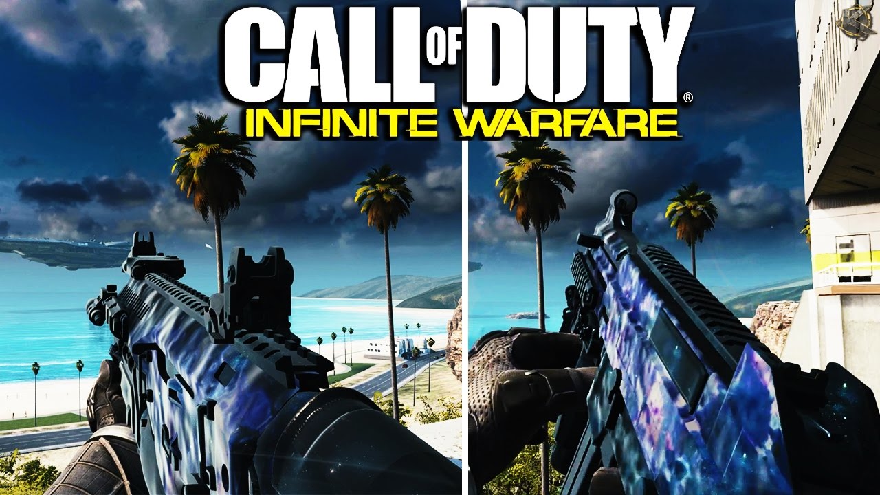 COD IW "BLACK SKY CAMO" ON ALL GUNS! - NEW "DARK MATTER" CAMO GAMEPLAY ...