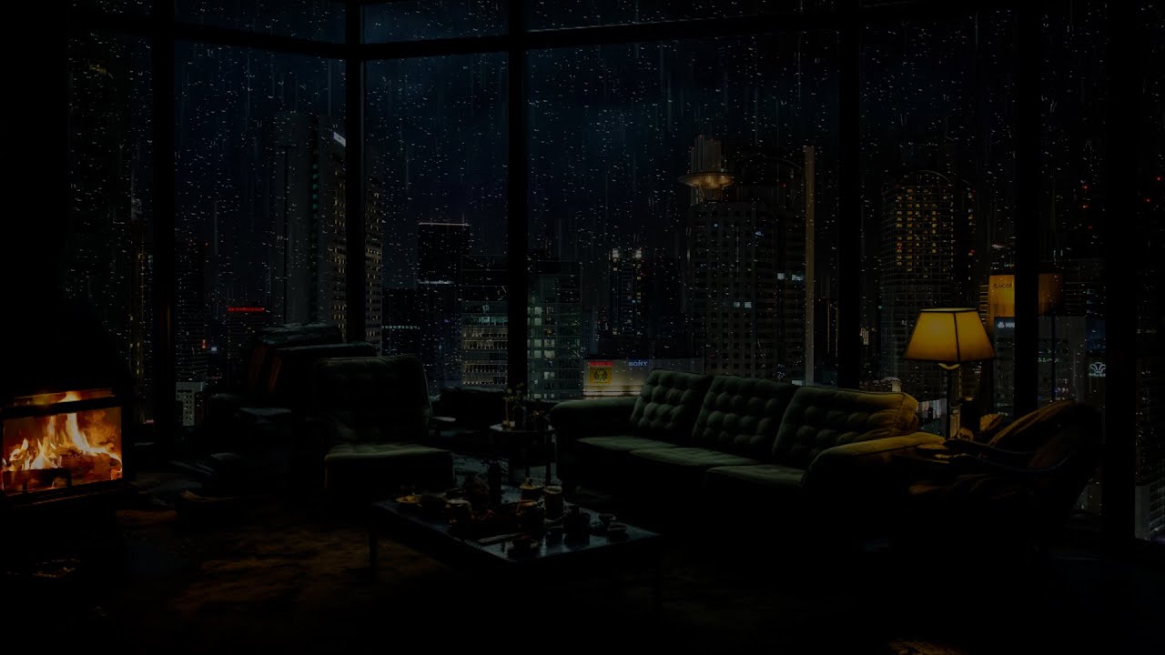 Natural Rain Therapy - Listening to the Sound of Rain Outside the ...