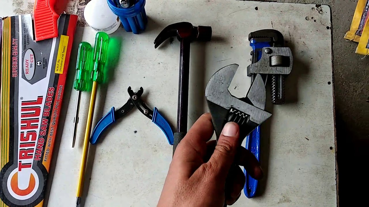 Top tools u must have at home for basic works - YouTube