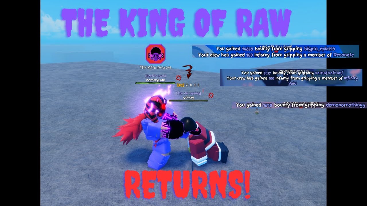 [GPO] CURSE Of The KING! Bounty Hunting With DOUBLE Suna + Hook - YouTube