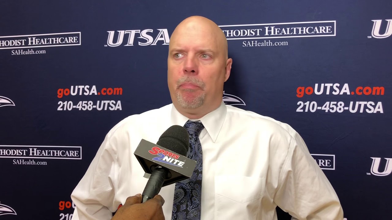 UTSA Basketball Post Game Press Conference with Head Coach Steve Henson ...