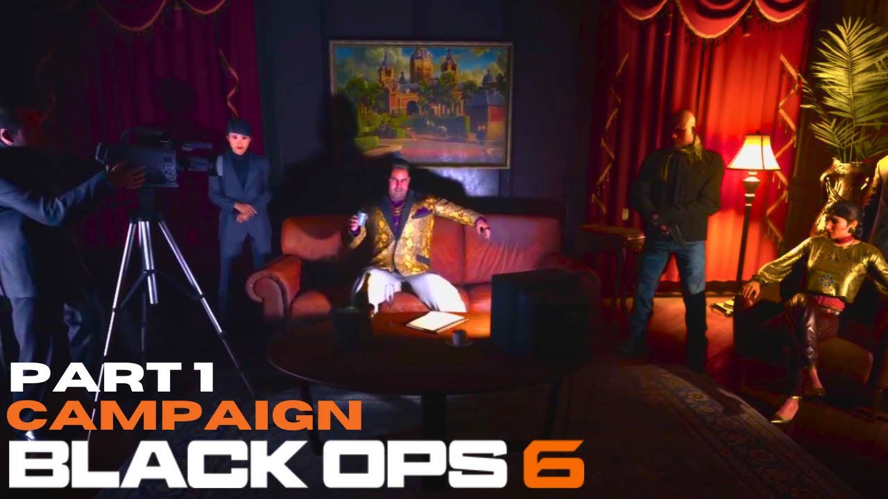 BO6 Campaign - PART 1 - Bishop Takes Rook + Blood Feud (PS5 Gameplay ...