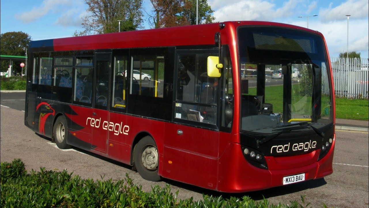 (NEW ROUTE DAY!) MX13 BAU | Red Eagle | ADL Enviro200 | R9 Garston ...
