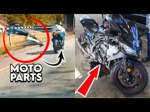 MOTORCYCLE BREAKS APART DURING HIGH SPEED RIDE | Epic Motorcycle Moments | Ep.101