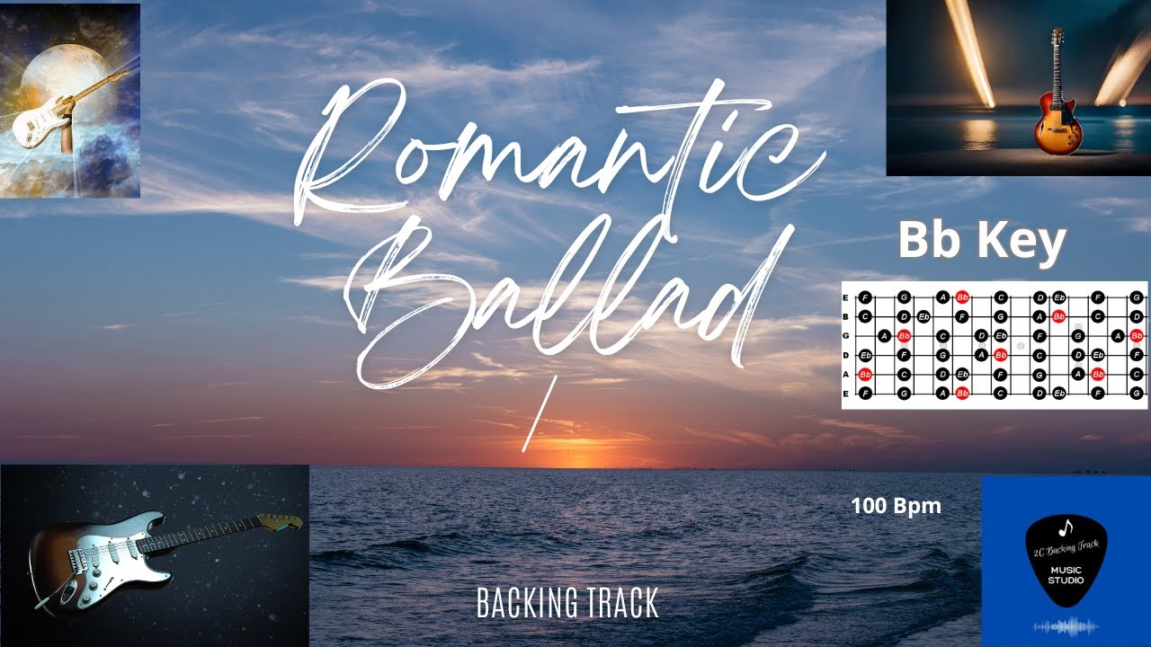 Romantic Ballad Bb Key Backing Track - YouTube