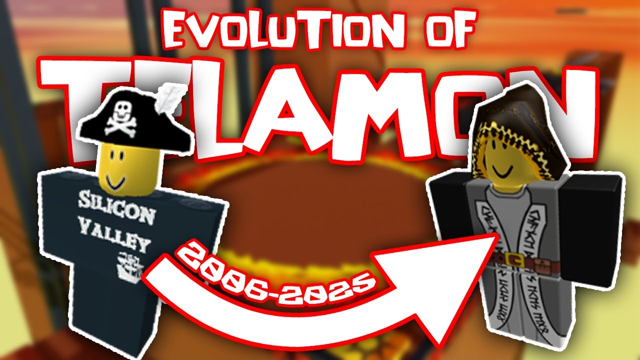 Evolution of ROBLOX's Telamon Avatar (2006-2025) - YouTube