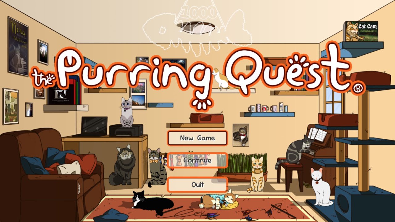 The Purring Quest -- Full Playthrough - YouTube