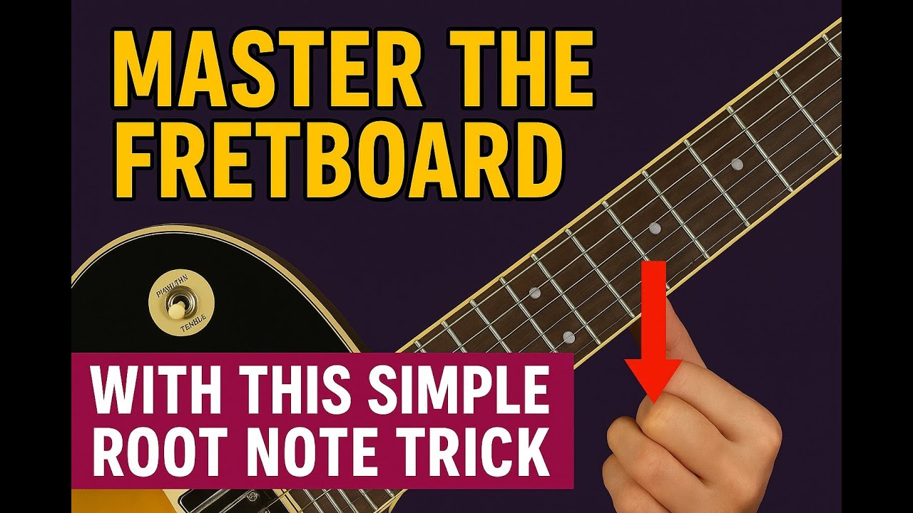 Unlock the Fretboard with One Simple Root Note Trick - YouTube