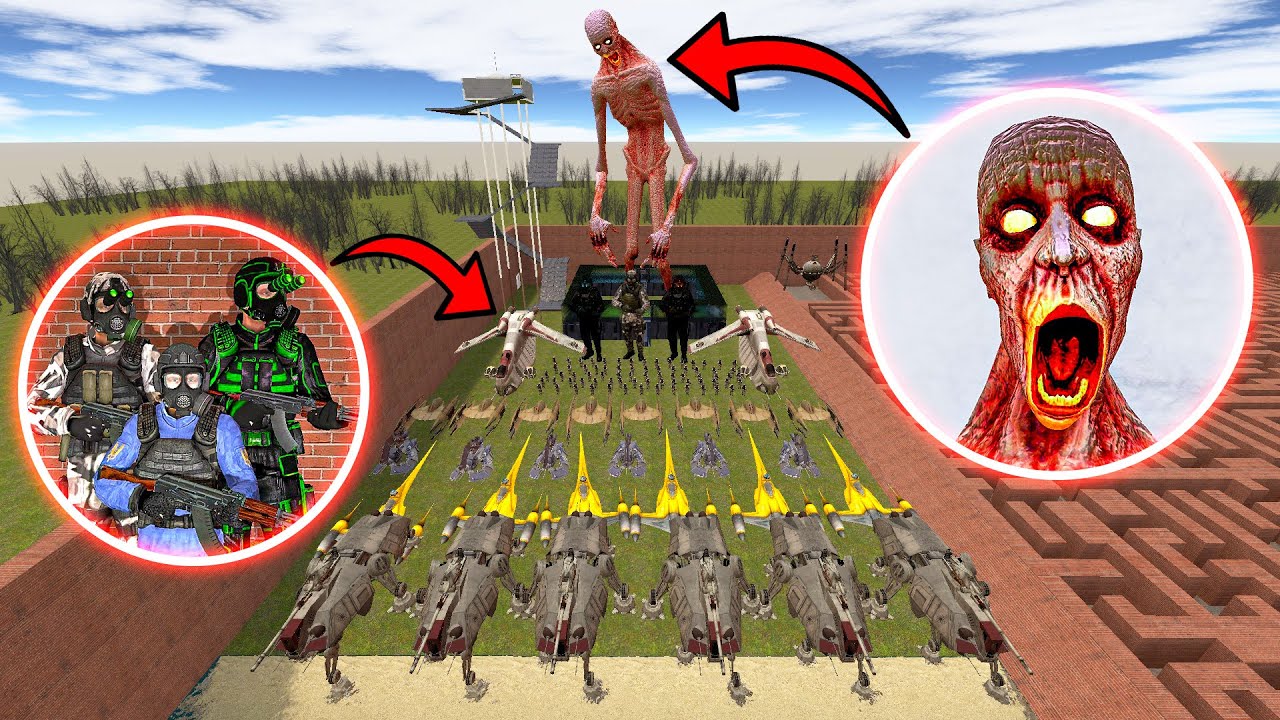 EPIC BATTLE: NEW FIRE SCP-096 IN THE MOST SECURE CELL – CAN THE GUARDS ...