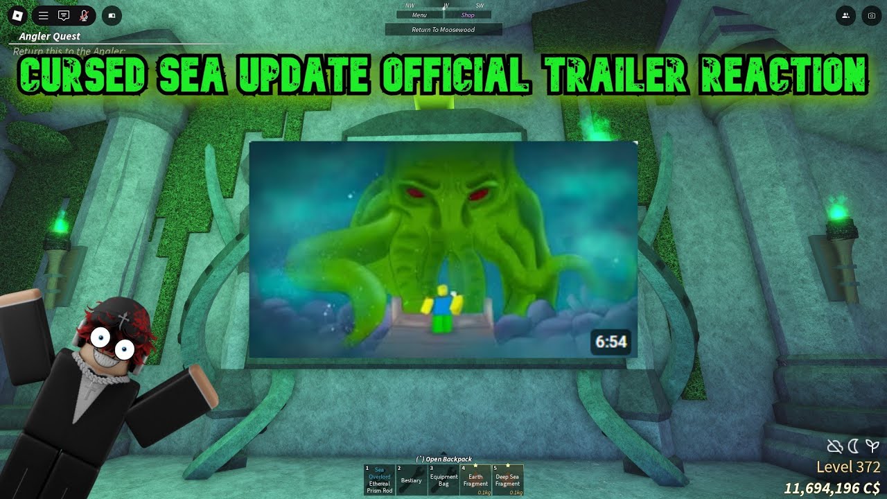 Cursed Sea Update Official Trailer Reaction🥶 - YouTube