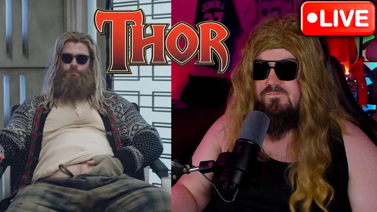 FAT THOR COSPLAY STREAM - YouTube