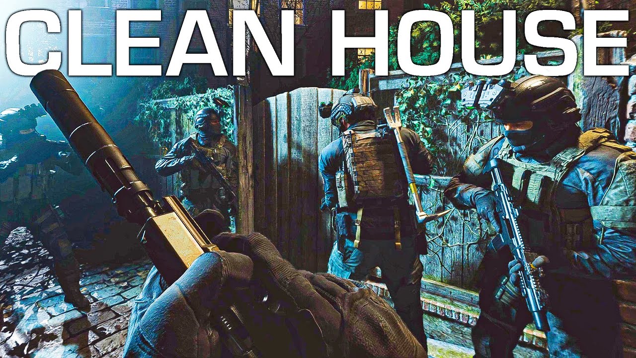 Clean House - The Most Realistic Mission in Call of Duty Modern Warfare ...