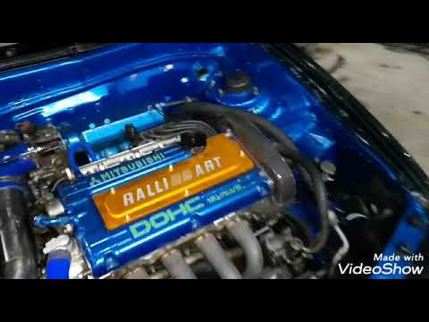 Perdana v6 upgrade rvr na complete engine bay cat body - YouTube