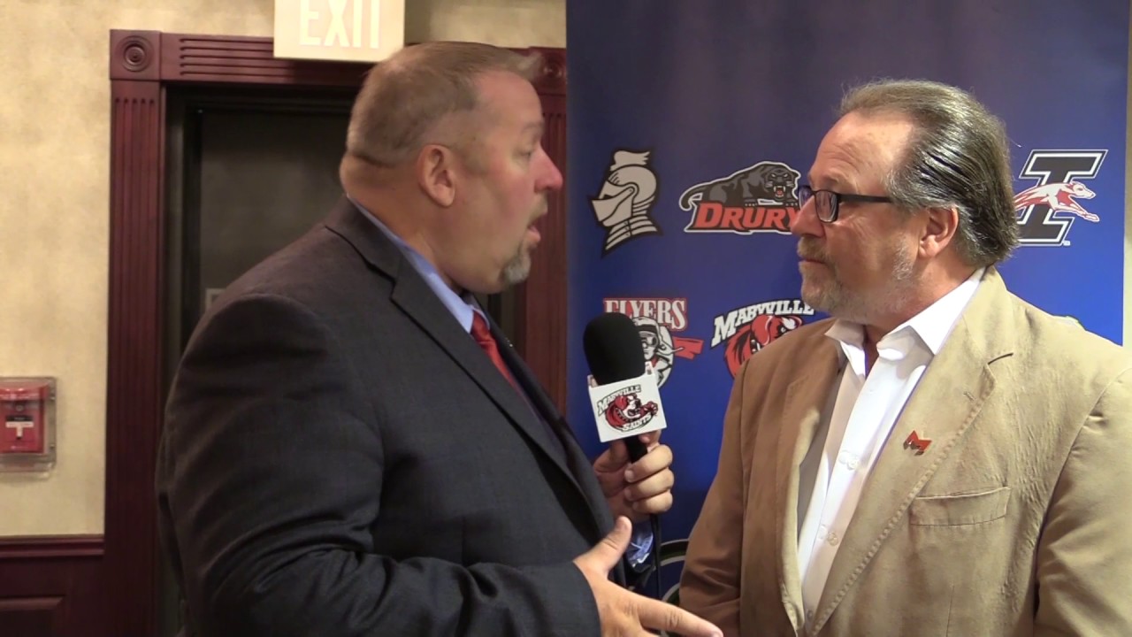 Maryville President Dr. Mark Lombardi talks about Nate Rodriguez ...