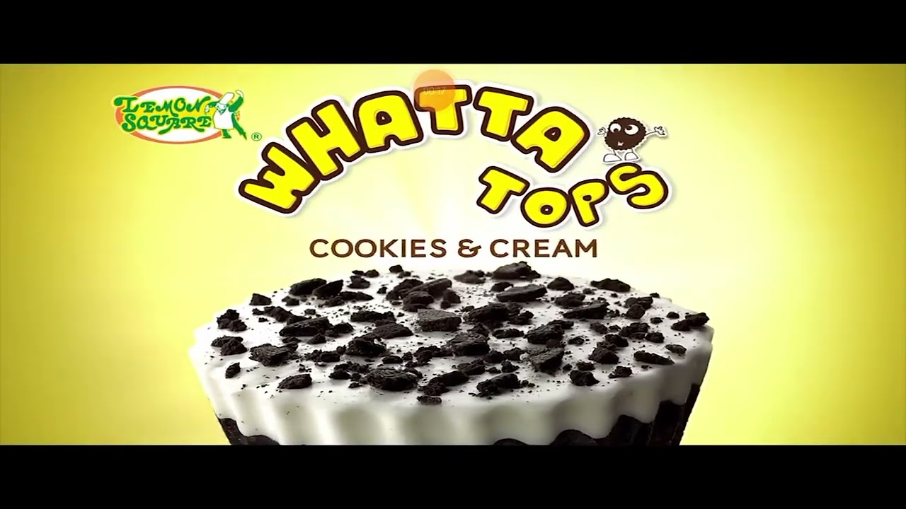 Lemon Square Whatta Tops Cookies And Cream Commercial 2099 - YouTube