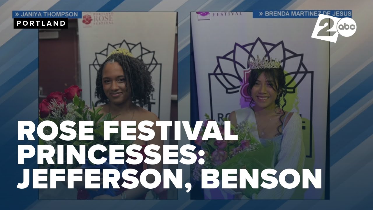 2025 Rose Festival princesses for Jefferson, Benson - YouTube