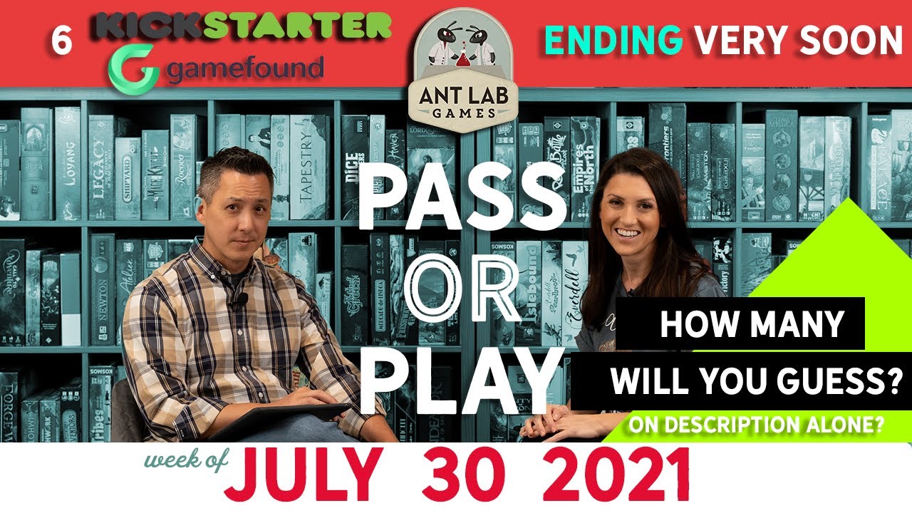 PASS or PLAY: Boardgame Crowdfunding Campaigns Ending in August 2021 ...
