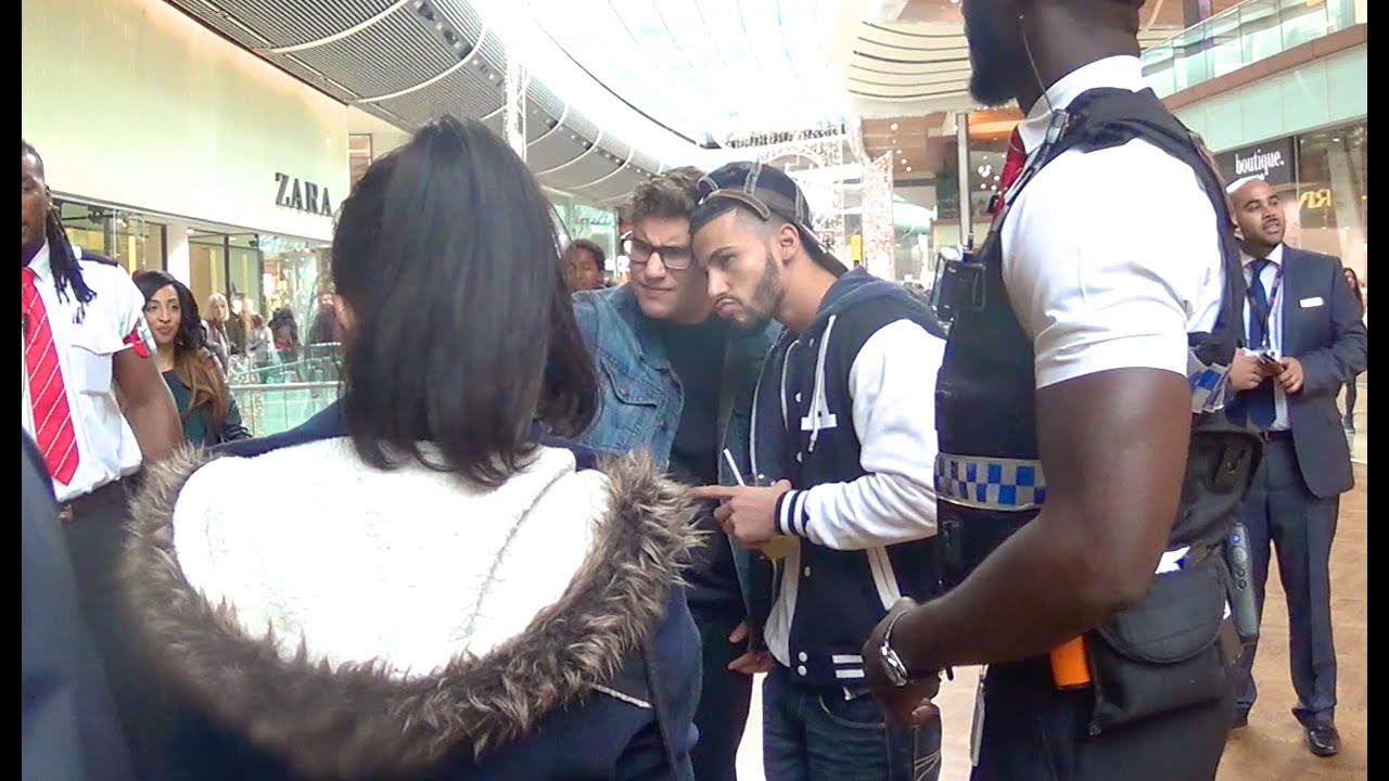 ESCORTED OUT WESTFIELD MALL - YouTube