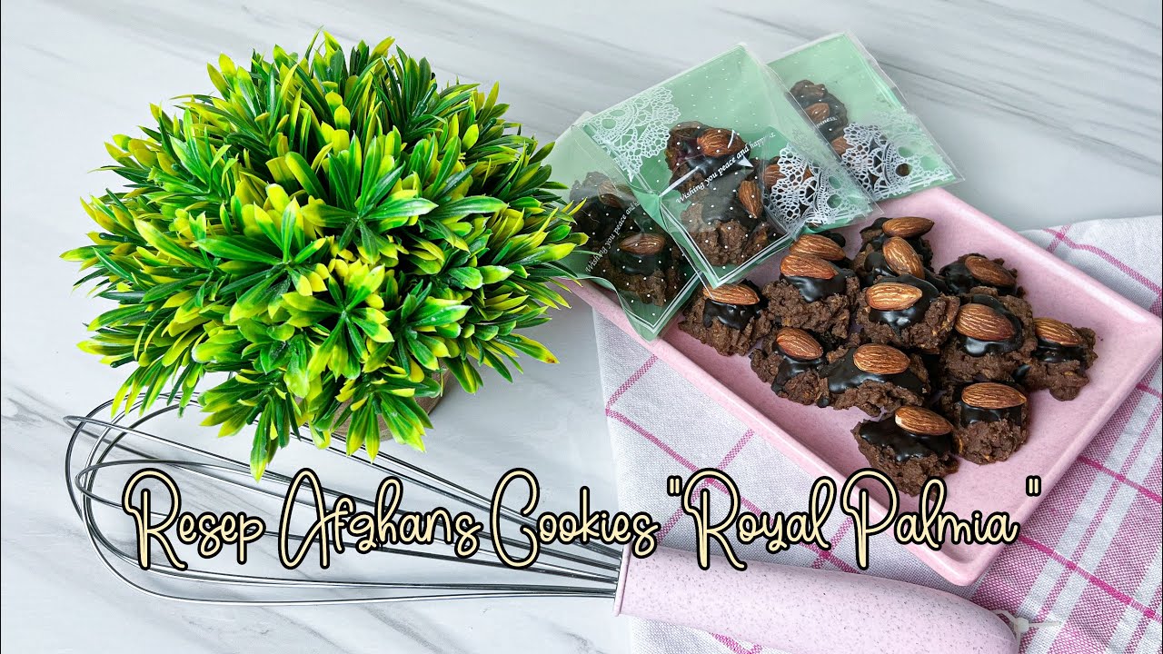 Resep Afghans Cookies "No Telur & No butter / mentega " Royal Palmia ...