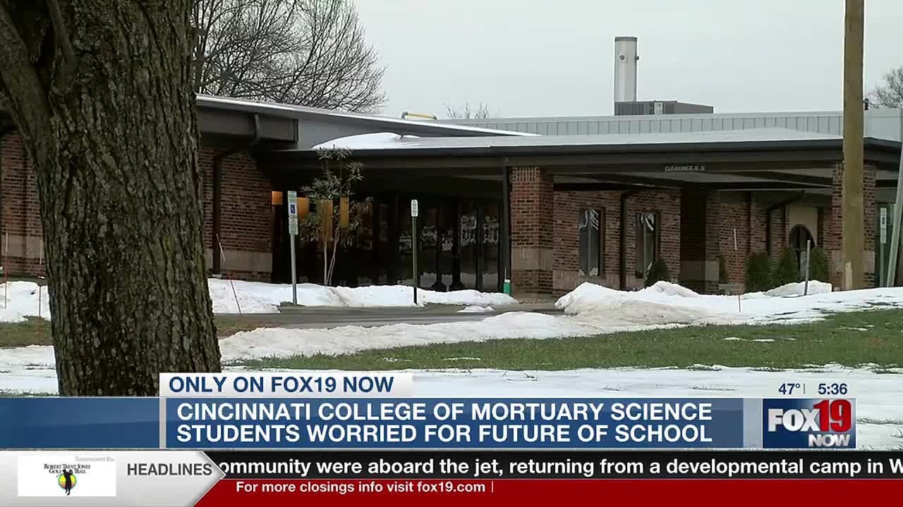 Cincinnati College of Mortuary Science students worried for future of ...
