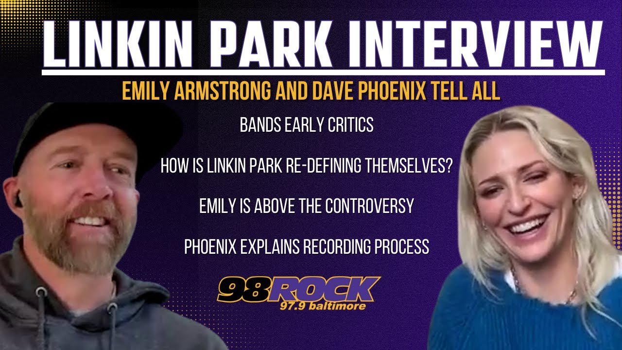 Linkin Park's Emily Armstrong and Dave "Phoenix" Farrell on "Up from ...