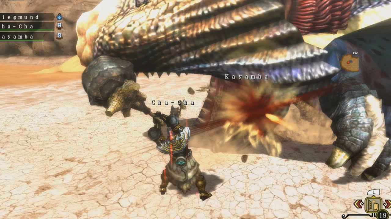 Monster Hunter 3 U - Dual G-Rank Nibelsnarf Advanced Quest | Hammer ...
