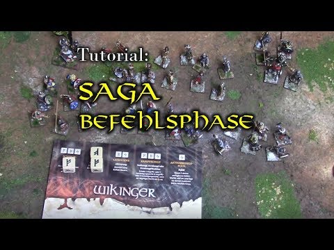 Wie spielt man Saga? Tutorial: Befehlsphase - YouTube