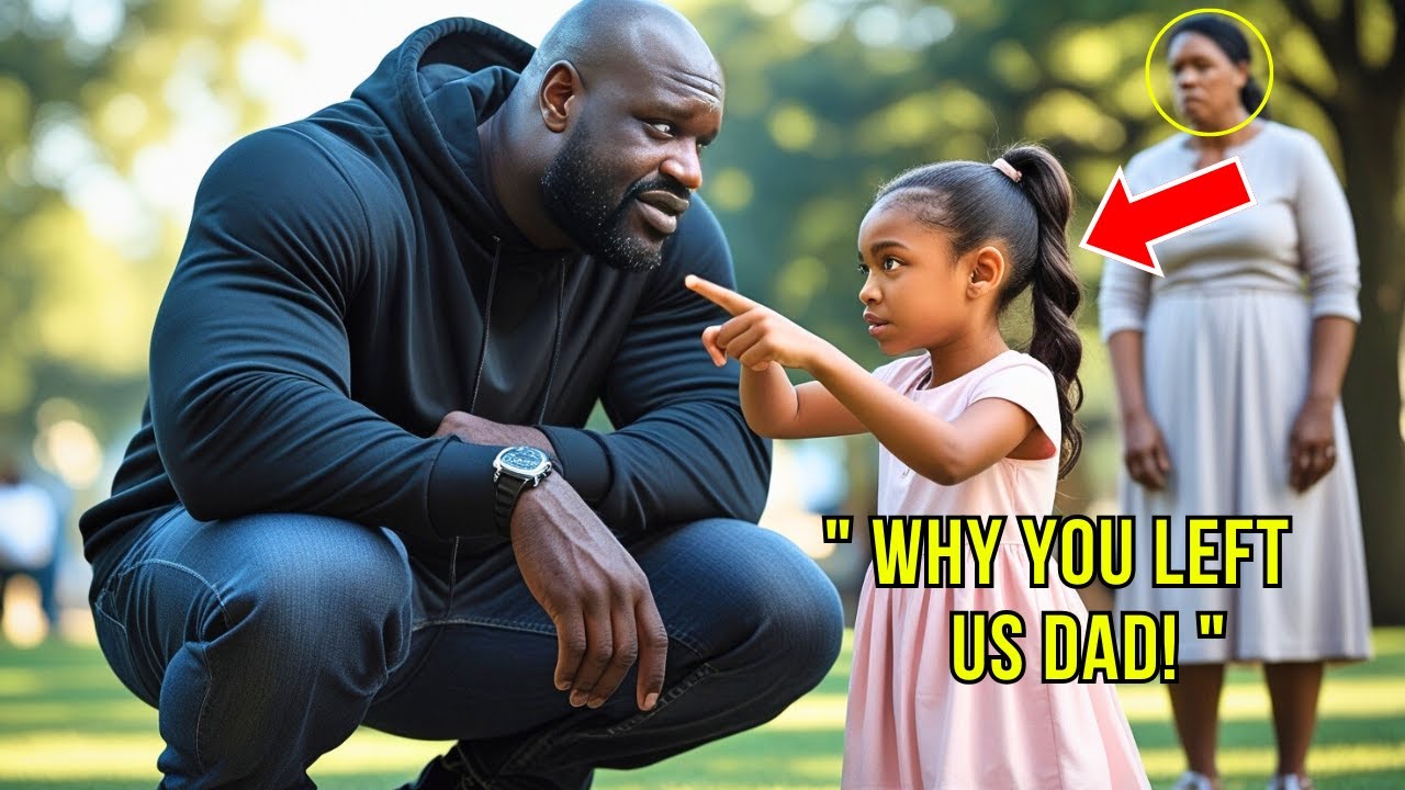 Little Black Girl Points at Big Shaq and Says, ‘You’re My Dad!’, What ...