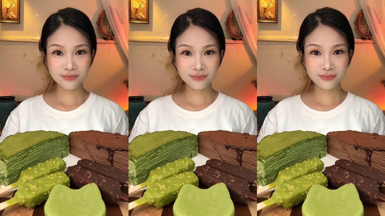 ASMR CHOCOLATE EATING | THE PERFECT MATCHA & CHOCOLATE COMBO EXPERIENCE ...