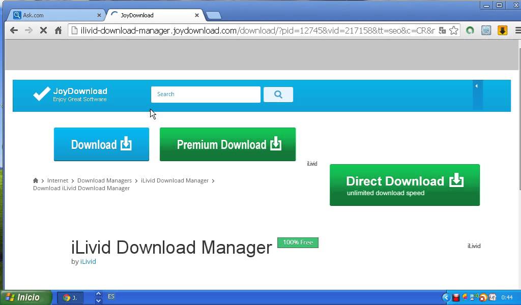 COMO DESCARGAR ILIVID VERSION 2014 - YouTube