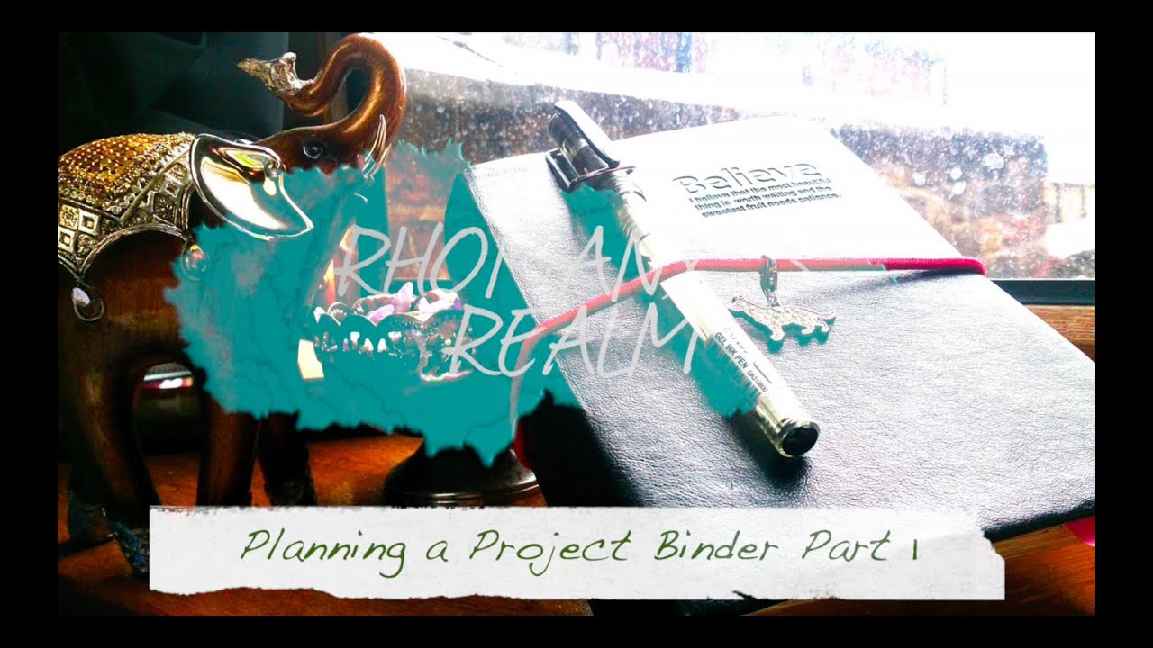 Planning A Project Binder Pt1 #onebookjuly2016 v2.0 - YouTube