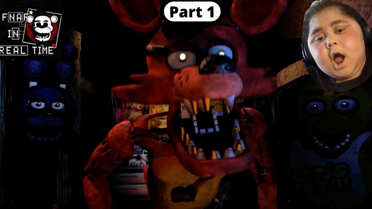 You can See them Move! [FNAF in Real time part 1] - YouTube